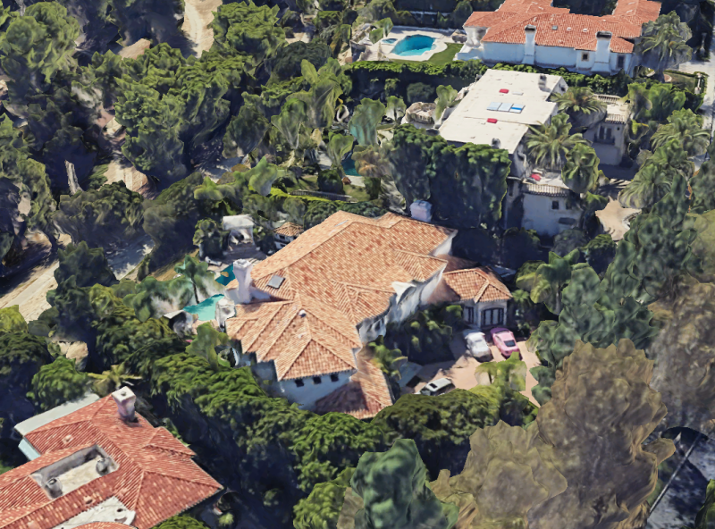 Paris Hilton's Longtime House - Urban Splatter