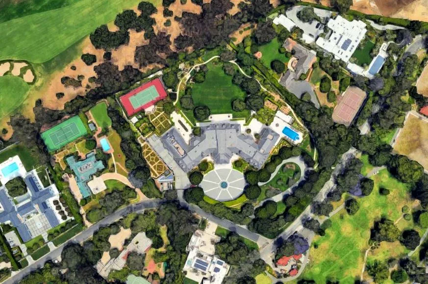 Aaron Spelling House: The Los Angeles Mansion - Urban Splatter