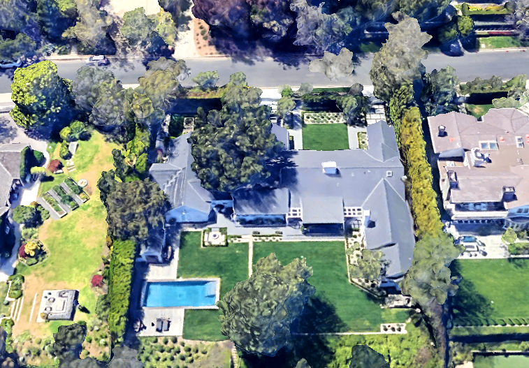 Michael Keaton House: Pacific Palisades Mansion - Urban Splatter